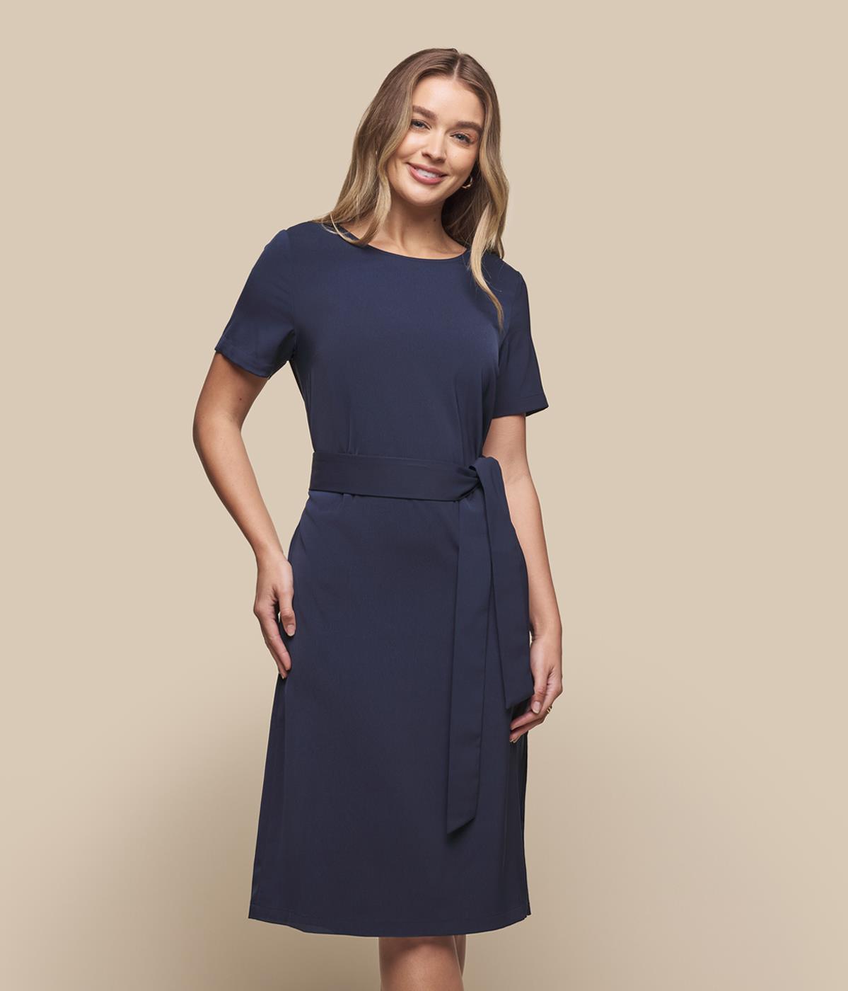 Career by Gloweave: 1804WD LARSON MIDI DRESS